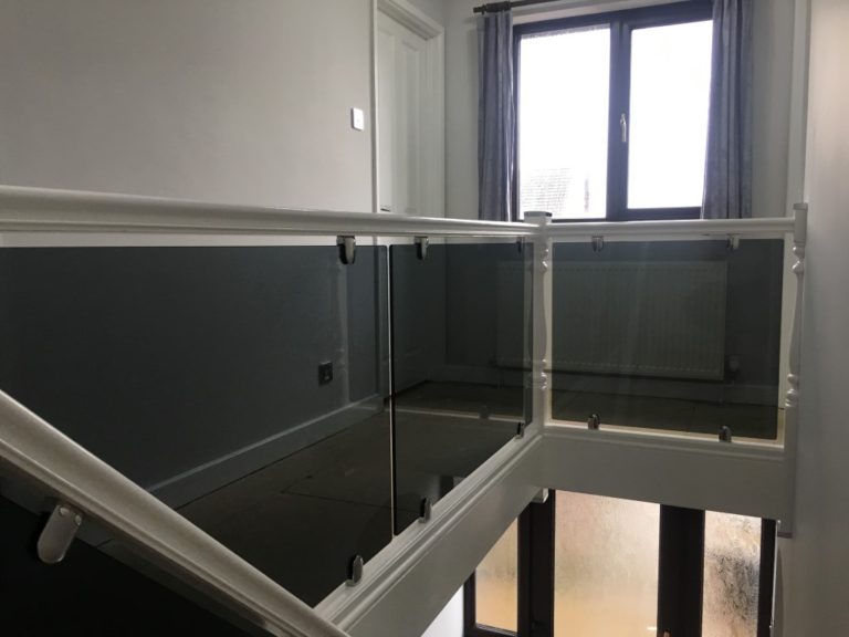 Internal Glass Balustrade - Glass Stair Balustrade - UA Glass